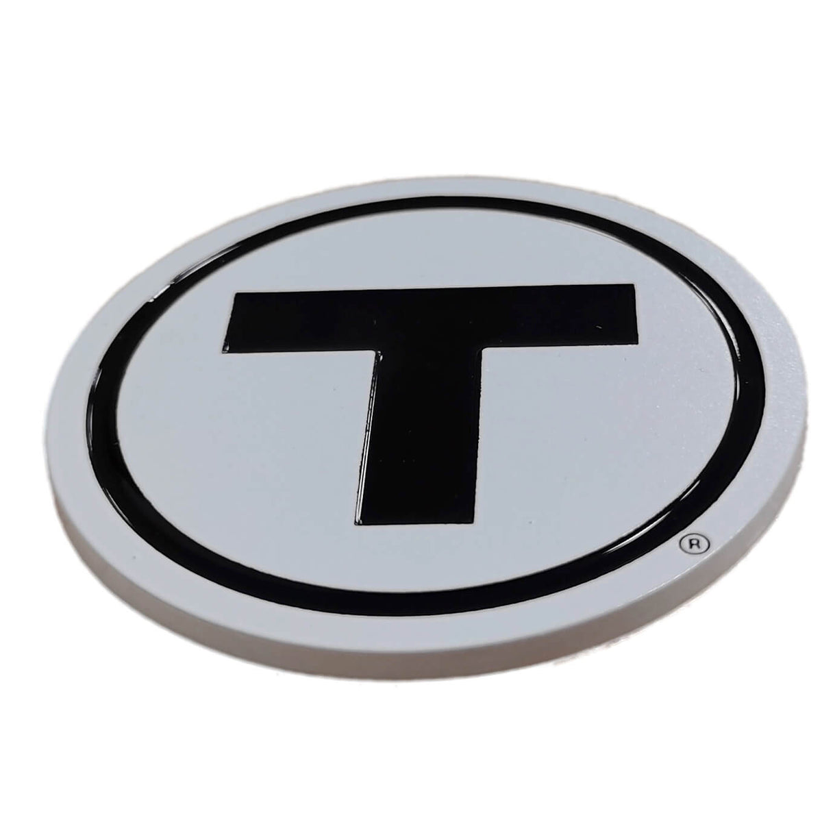 Boston MBTA Logo Fridge Magnet | Sidetrack Products