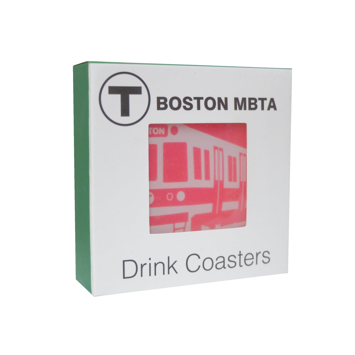 MBTA Drink Coaster Set | Sidetrack Products