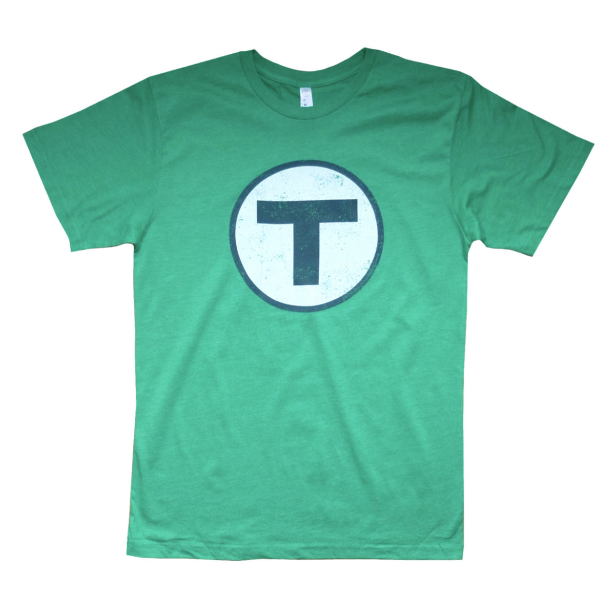 Adult MBTA Logo T-Shirt - Vintage Green | Sidetrack Products