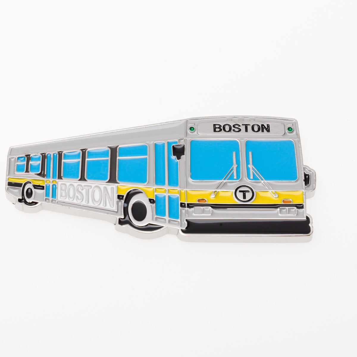 MBTA Metal Magnet - Boston Bus | Sidetrack products – Sidetrack Products