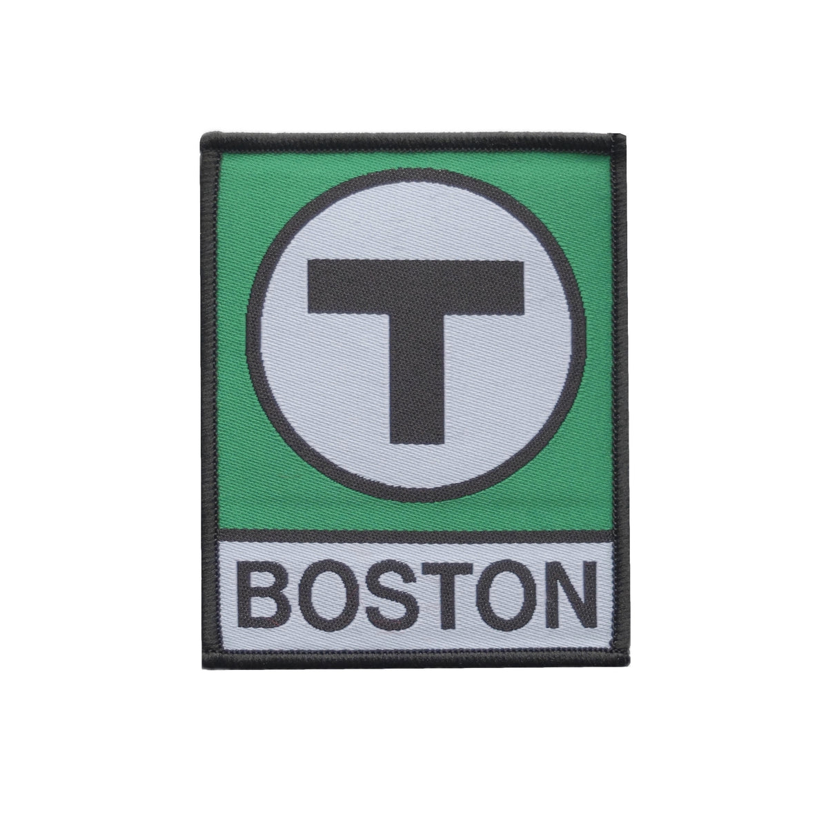 MBTA Green Line T Logo Iron-on Patch | Sidetrack Products